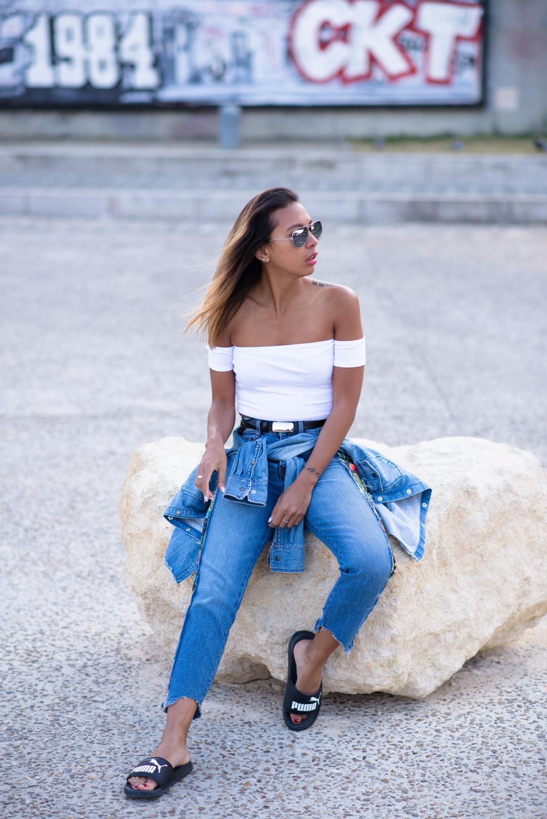 Outfits with flip flops and jeans in summer - how to wear it? | Lindsay ...